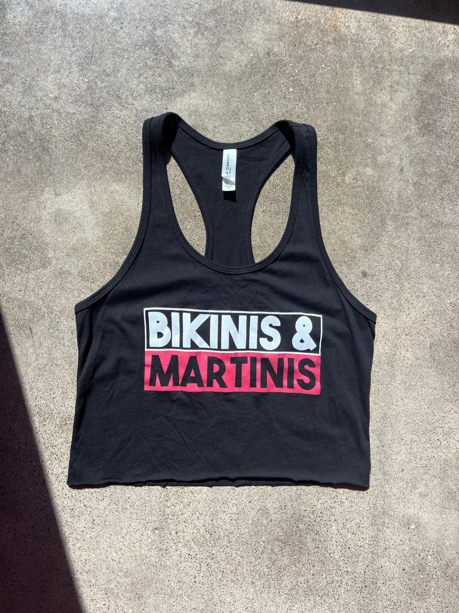 Demon Bikini - Bikinis and Martinis - Black, White, And Red Tank Top ...
